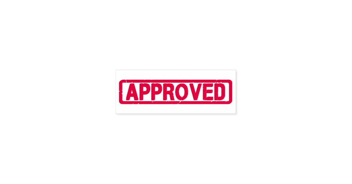 Approved Self-inking Stamp | Zazzle