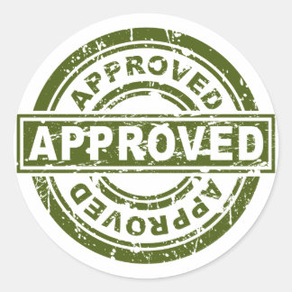 Seal Of Approval Stickers | Zazzle