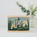APRA Postcard | Zazzle