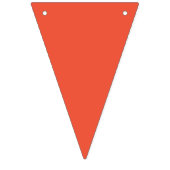 Apricot Orange Bunting Banner Flags | Zazzle