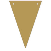 Apricot Orange Bunting Banner Flags | Zazzle