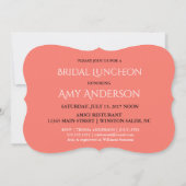 Apricot Wedding Be My Bridesmaid Bridal Party Invitation | Zazzle