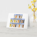 April 1st Birthday Cartoon Cats Card | Zazzle