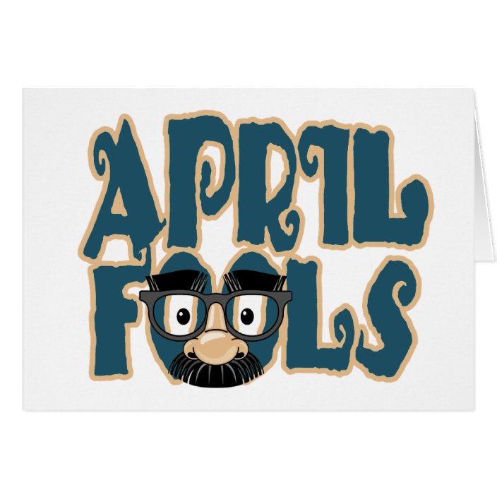April Fools card | Zazzle.com