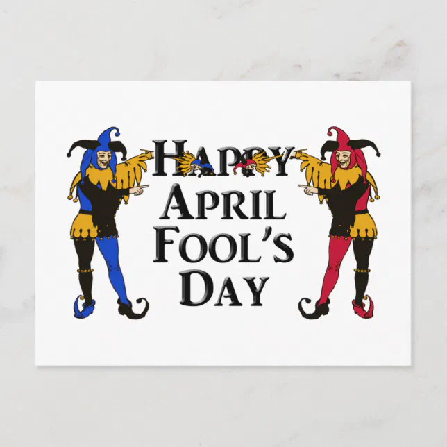 April Fool's Day Postcard | Zazzle