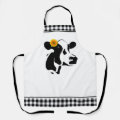 Apron-Farm Cow Apron | Zazzle