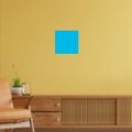 Aqua Blue Poster | Zazzle