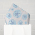 Aqua-blue sand dollar tissue paper | Zazzle