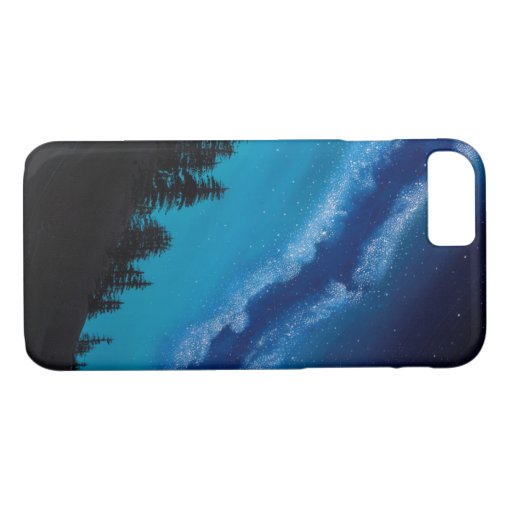 Aqua Bright Milky Way Galaxy Phone Case | Zazzle