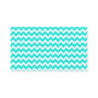 Aqua Color Chevron; Vintage Chalkboard look Business Card | Zazzle