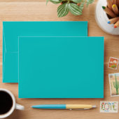 Aqua Green Swimming Pool Photo Envelope | Zazzle