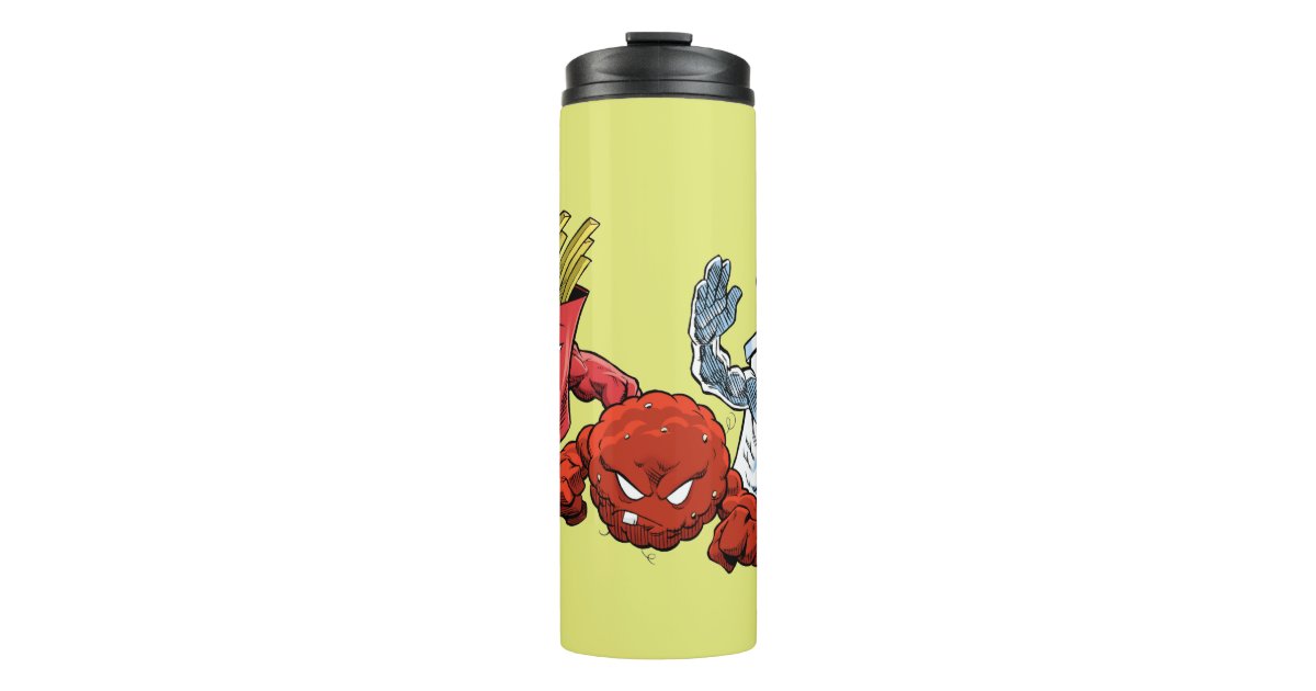 Aqua Teen Hunger Force Anime Graphic Thermal Tumbler | Zazzle
