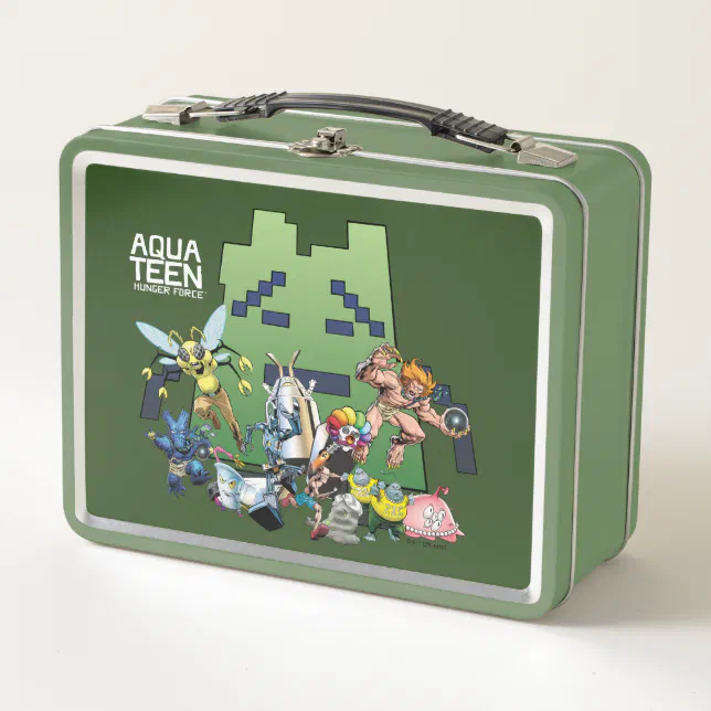 Aqua Teen Hunger Force Villains Metal Lunch Box | Zazzle