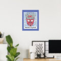 Aqua Teen Hunger Force Visible Frylock Poster | Zazzle