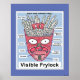 Aqua Teen Hunger Force Visible Frylock Poster | Zazzle