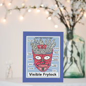 Aqua Teen Hunger Force Visible Frylock Poster | Zazzle