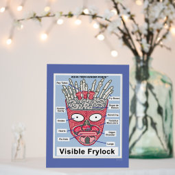 Aqua Teen Hunger Force Visible Frylock Poster | Zazzle