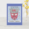 Aqua Teen Hunger Force Visible Frylock Poster Card | Zazzle