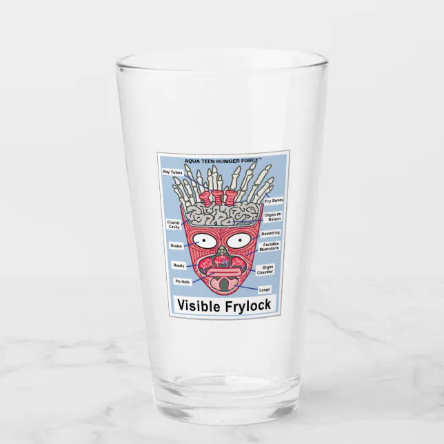 Aqua Teen Hunger Force Visible Frylock Poster Glass | Zazzle