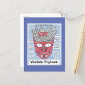 Aqua Teen Hunger Force Visible Frylock Poster Postcard | Zazzle