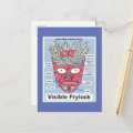 Aqua Teen Hunger Force Visible Frylock Poster Postcard | Zazzle