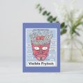 Aqua Teen Hunger Force Visible Frylock Poster Postcard | Zazzle