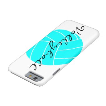 Aqua Volleyball iPhone Case [CUSTOMIZE IT!] | Zazzle