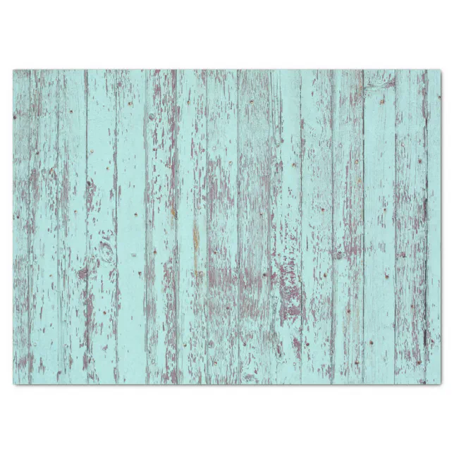 aqua wood tissue paper | Zazzle