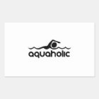 Aquaholic Kayak Guy Classic Round Sticker | Zazzle.com
