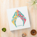 Aquaman | Aquaman & Mera Themed Seashell Logo 3 Ring Binder | Zazzle