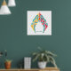 Aquaman | Aquaman & Mera Themed Seashell Logo Poster | Zazzle