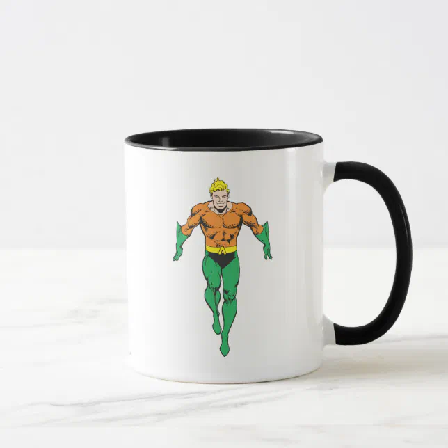 Aquaman Runs Mug | Zazzle