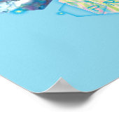 Aquaman | Xebel Princess Mera Hexagonal Graphic Poster | Zazzle