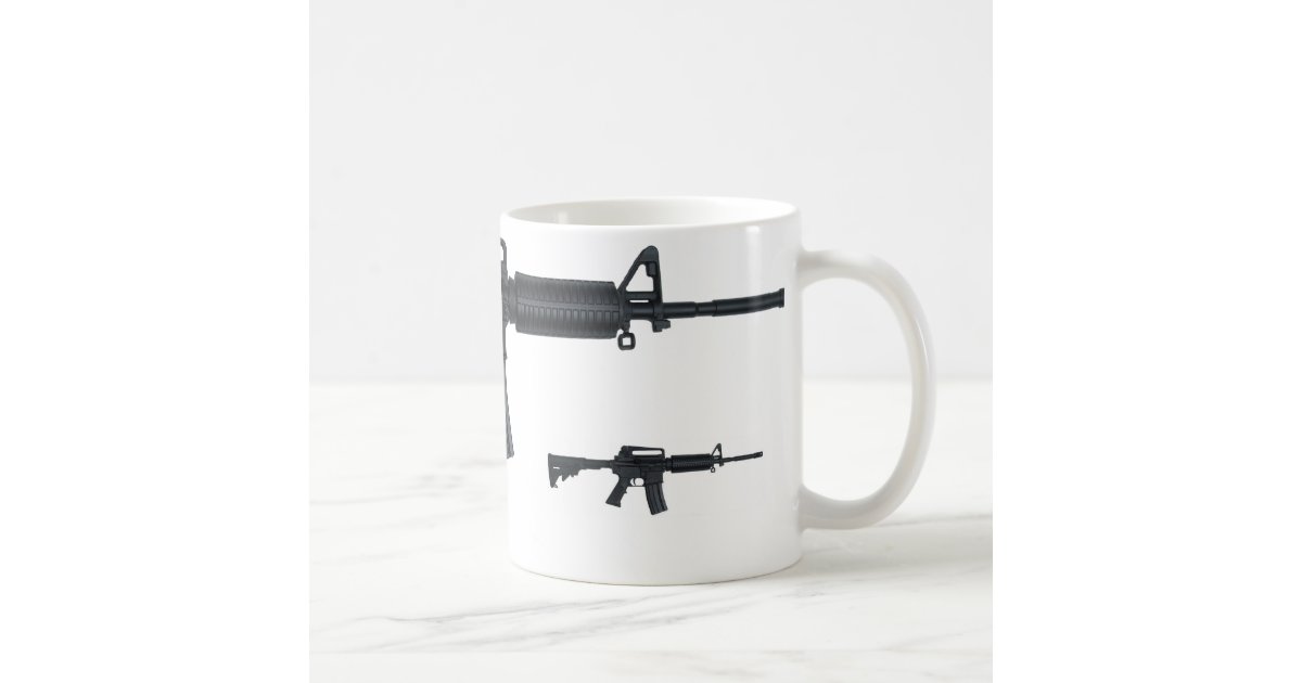 AR15 assault rifle Coffee Mug | Zazzle