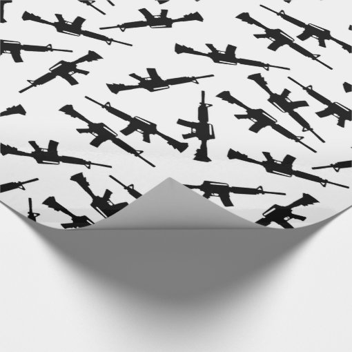 AR-15 Gift Wrap | Zazzle