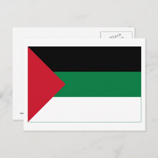 Arab Revolt Flag Postcard | Zazzle