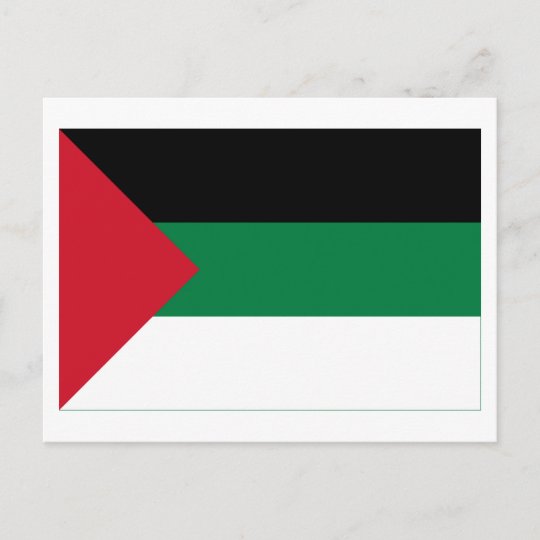Arab Revolt Flag Postcard | Zazzle.com