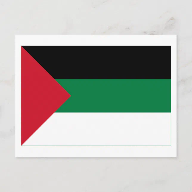 Arab Revolt Flag Postcard | Zazzle