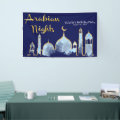 Arabian Nights Birthday Banners | Zazzle