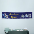 Arabian Nights Party Event Banners | Zazzle