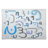 Arabic Alphabets Placemat for kids | Zazzle