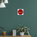 Arabic Iranian Stop Sign (Persian Script) | Zazzle