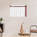 Arabic Measures Chart | Zazzle