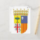 Aragón Coat of Arms Official Spain Symbol Heraldry Postcard | Zazzle