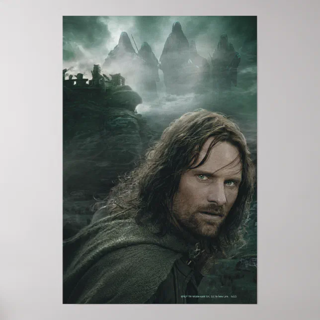 Aragorn and Ringwraiths Poster | Zazzle