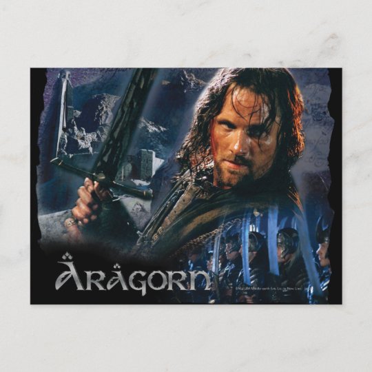 Aragorn With Army Postcard | Zazzle.com