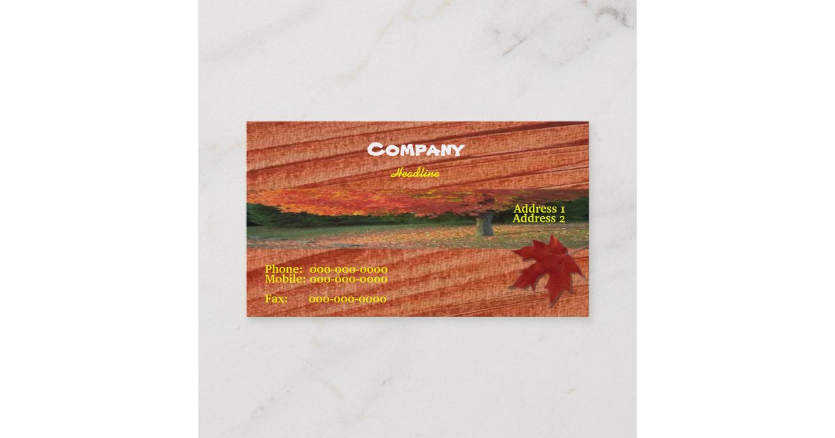 Arborist Business Card | Zazzle