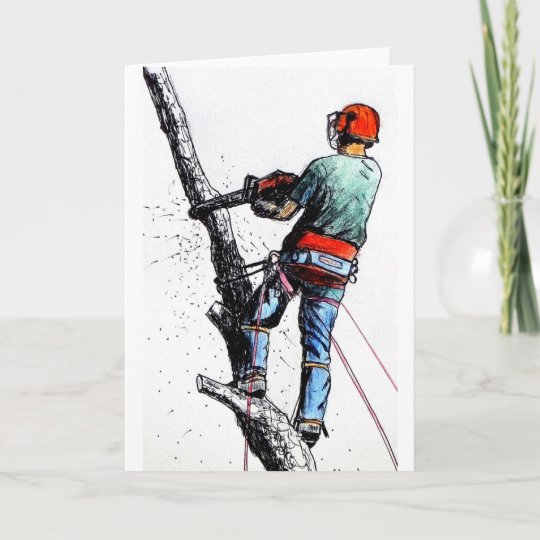 Arborist Tree Surgeon Card | Zazzle.com
