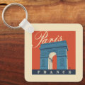 Arc de Triomphe | Paris, France Keychain | Zazzle