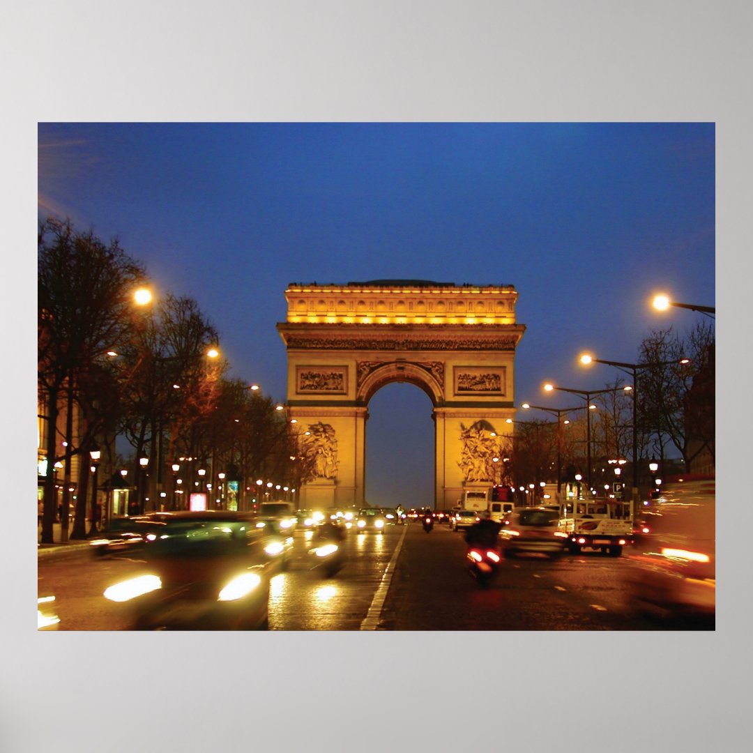 Arc de Triomphe Poster | Zazzle
